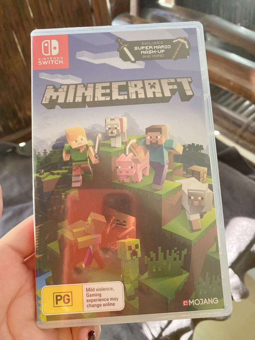 Nintendo Switch Game (Minecraft) Sealed, Video Gaming, Video Games ...