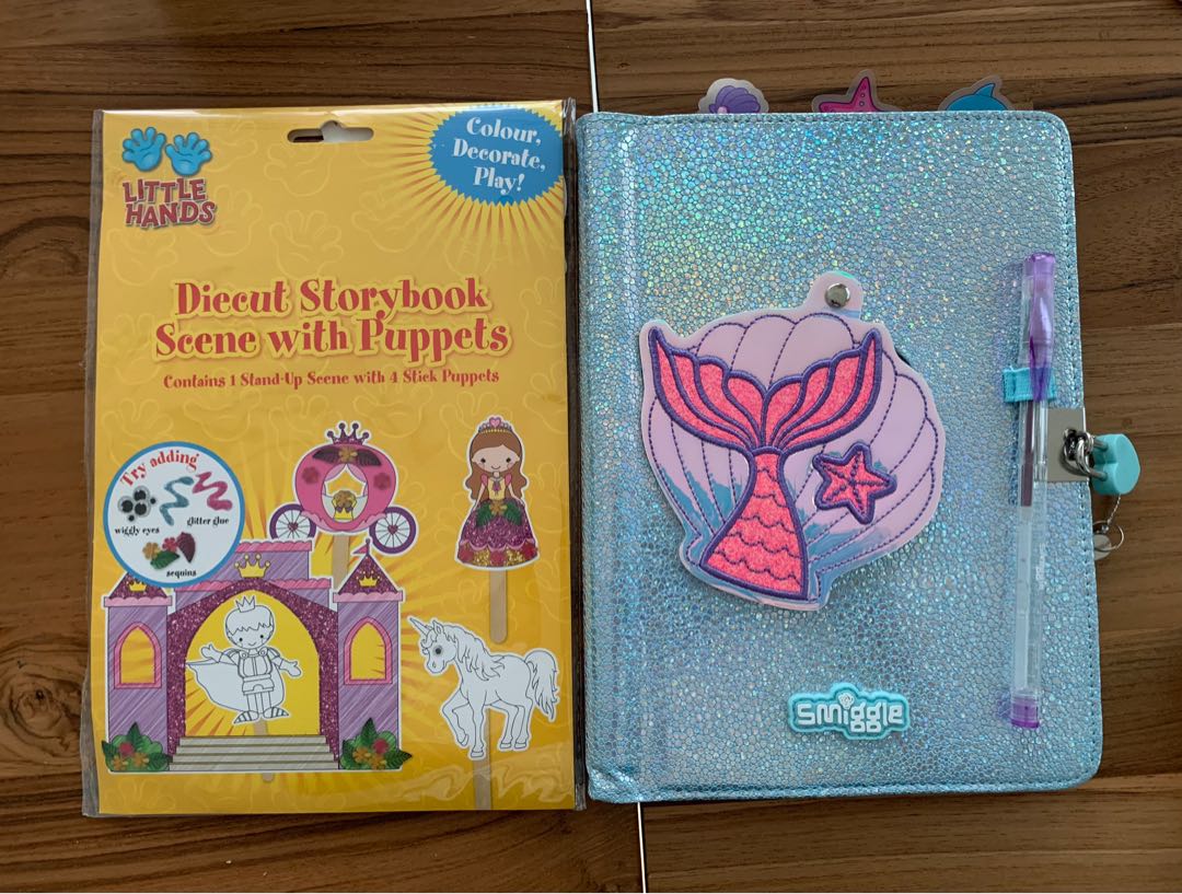 No. 3 - Brand New Smiggle Dream Lockable Notebook, Hobbies & Toys ...