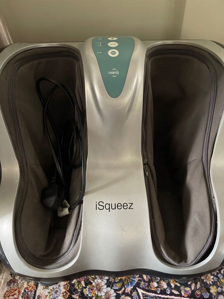 Osim iSqueez, Health & Nutrition, Massage Devices on Carousell