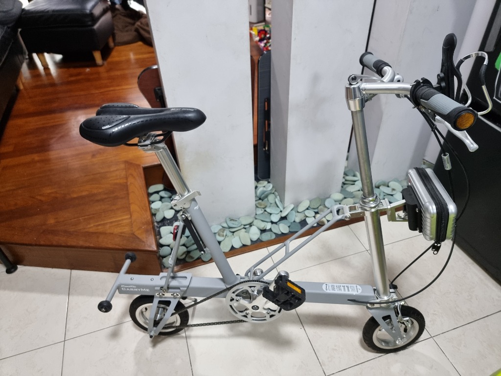 Pacific Carryme Foldable Bike with Bottle holder, Front block and ...