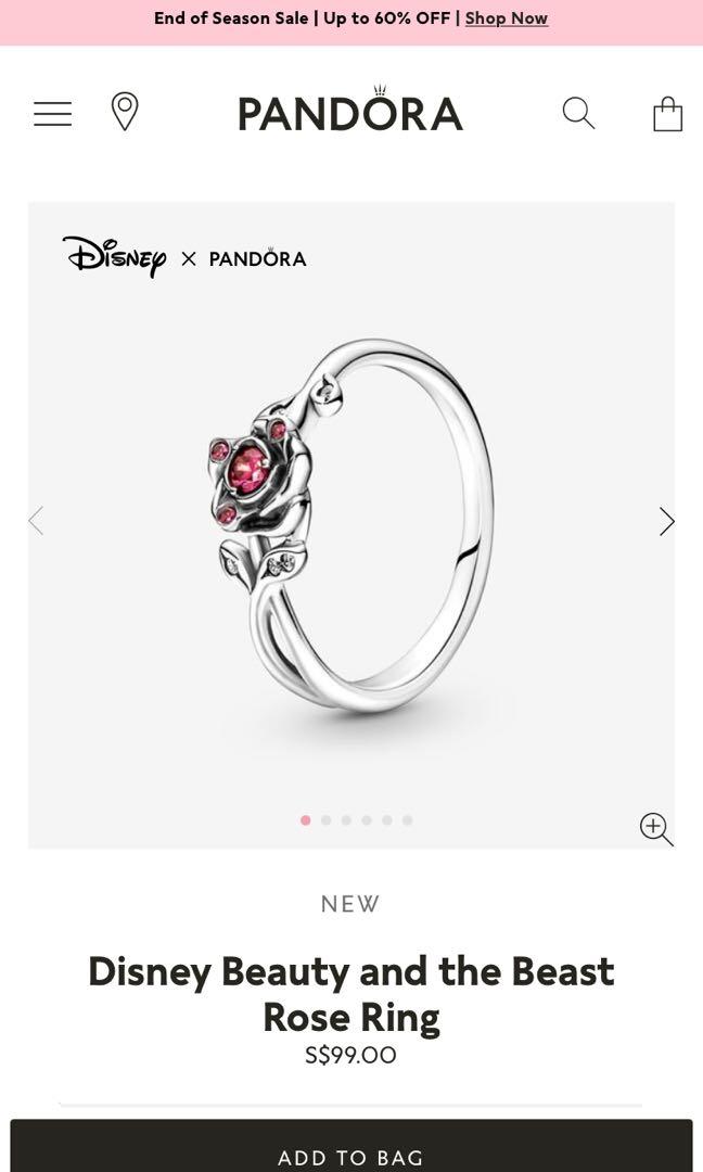 Pandora - Belle, Women's Fashion, Jewelry & Organisers, Rings on Carousell