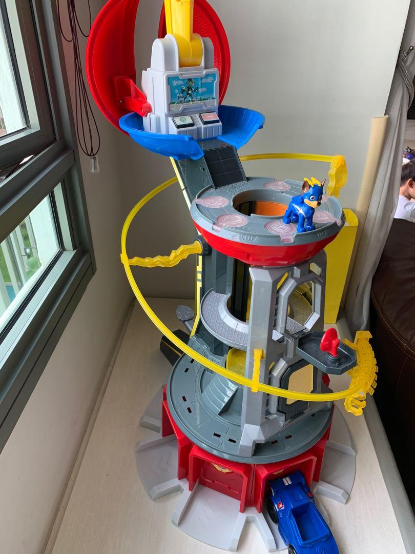 Paw Patrol Mighty Pup Lookout Tower !, Hobbies & Toys, Toys & Games on Carousell