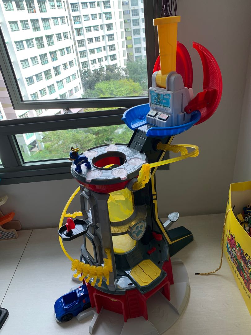 Paw Patrol Mighty Pup Lookout Tower !, Hobbies & Toys, Toys & Games on ...