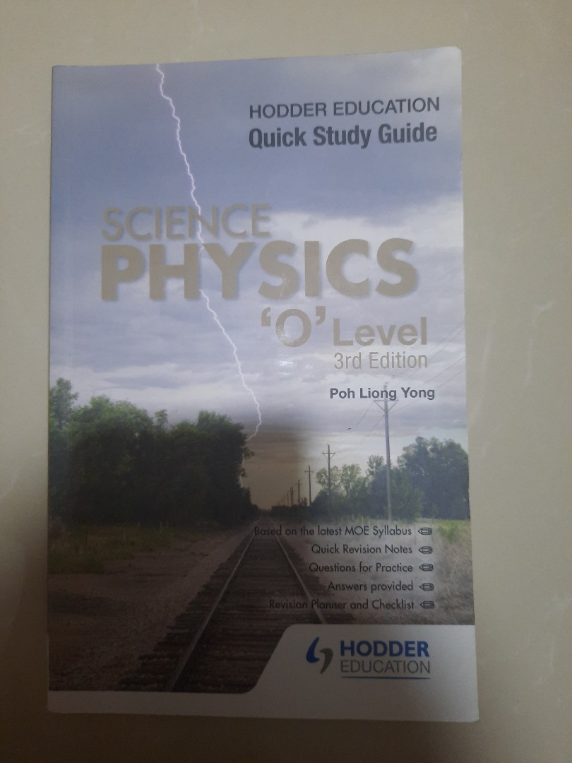 Physics 'O' Level 3rd edition (Hodder education), Hobbies & Toys, Books ...