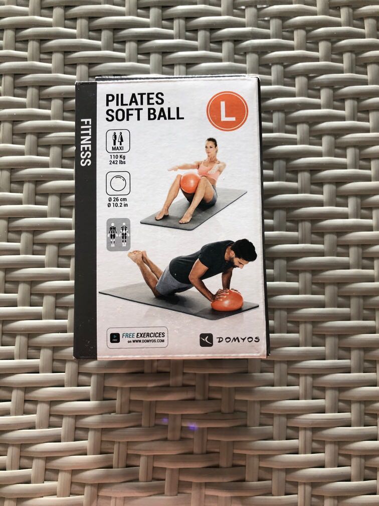 Pilates soft ball, Sports Equipment, Exercise & Fitness, Cardio ...