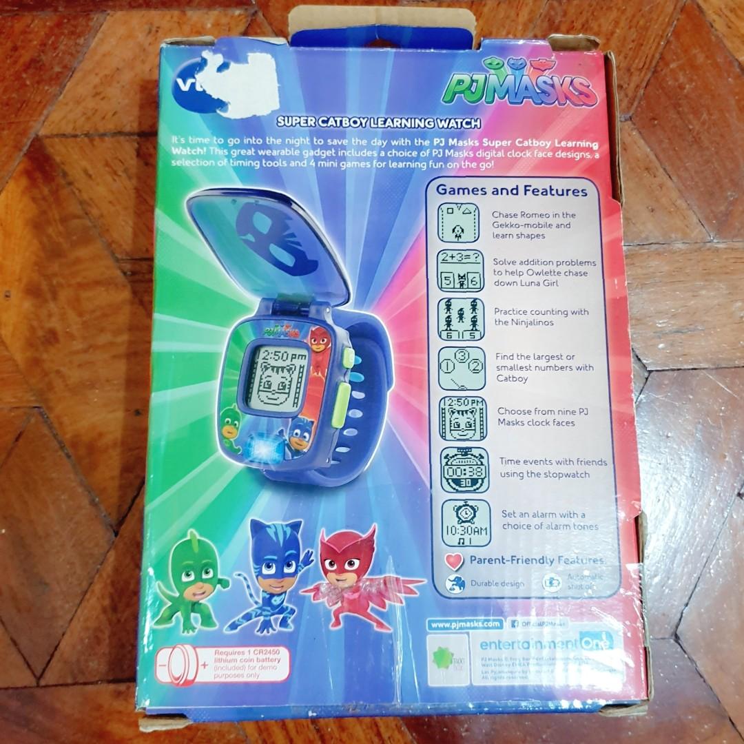 Pj Masks Vtech Watch, Hobbies & Toys, Toys & Games on Carousell