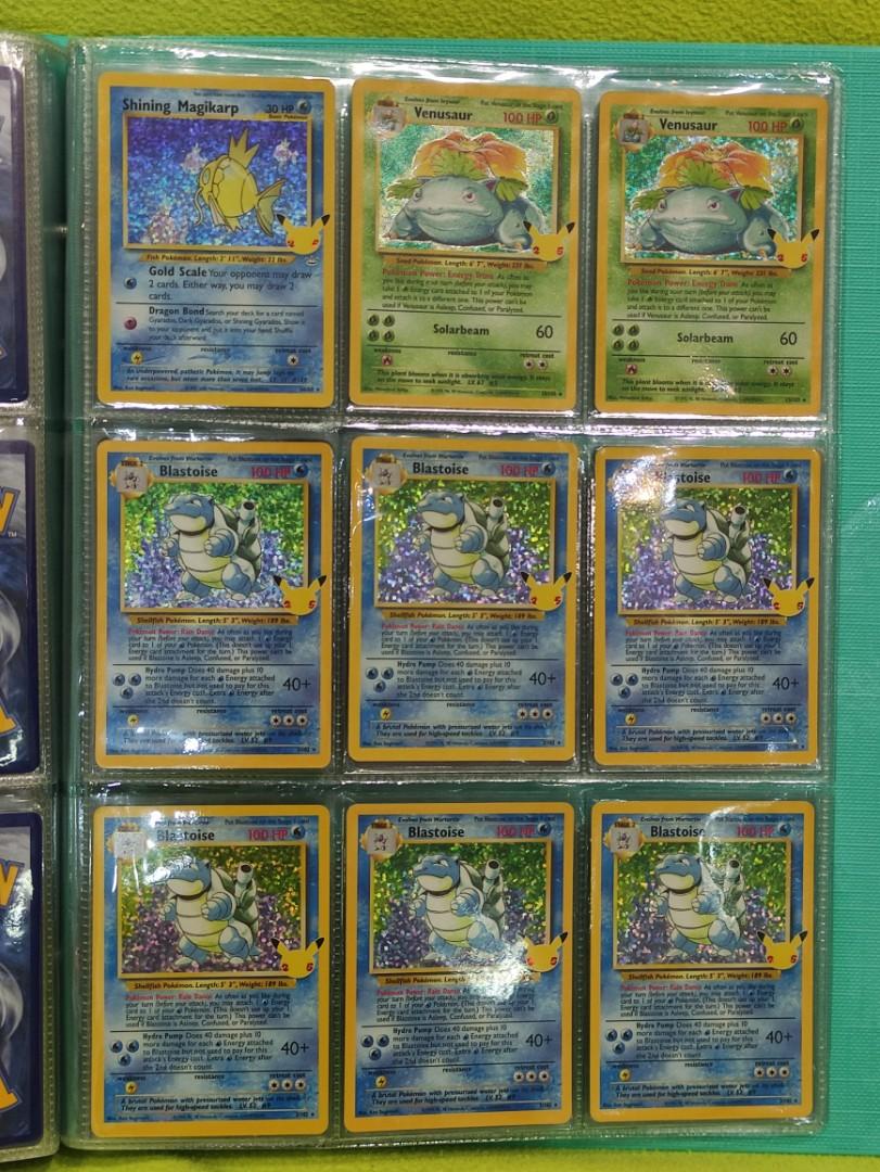 Pokemon Celebrations Classic Collection Complete Set, Hobbies & Toys ...