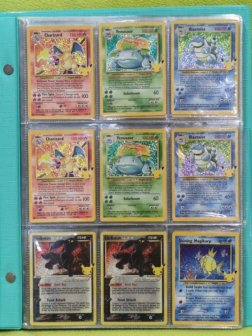 Pokemon Celebrations Classic Collection Complete Set, Hobbies & Toys ...