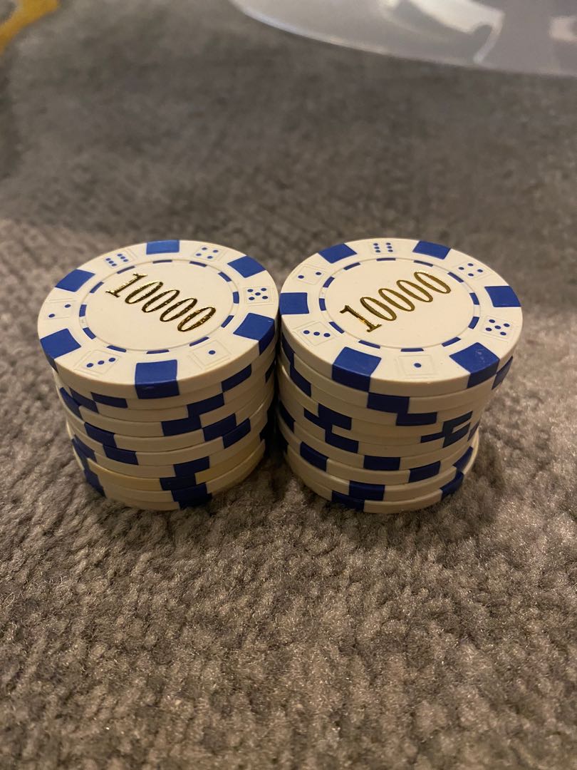 Poker Chips -10000, Hobbies & Toys, Toys & Games on Carousell