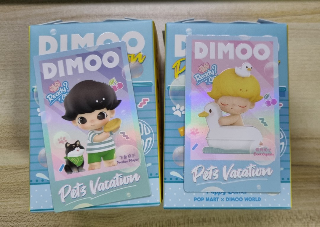 Popmart Dimoo Pets Vacation, Hobbies & Toys, Toys & Games on Carousell