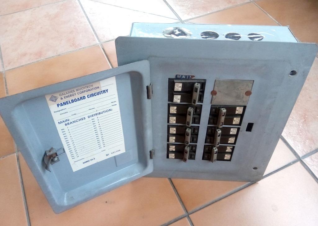 Power Electrical Circuit Breaker Socket Enclosure Panel Board Box ...