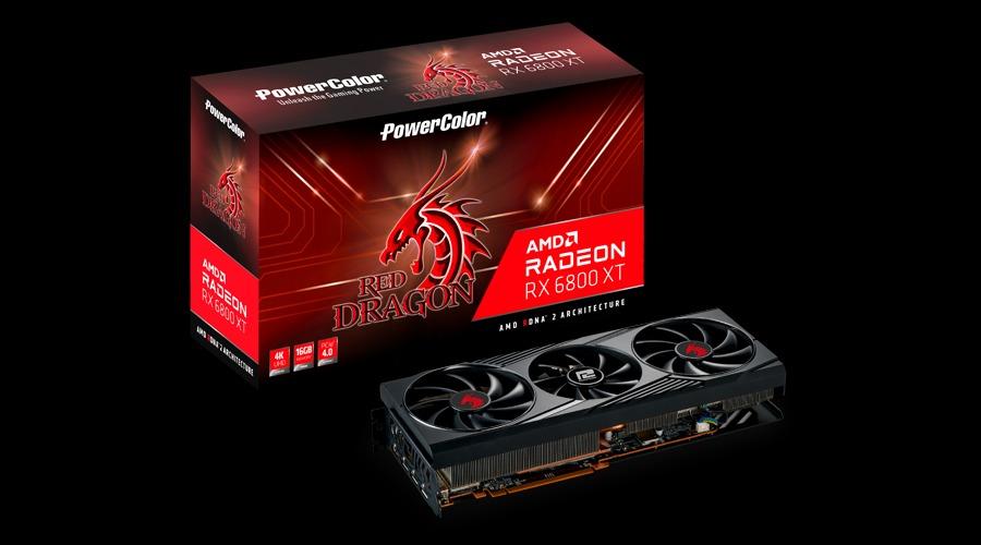 PowerColor Red Dragon AMD Radeon RX 6800 3DHR OC 16GB GDDR6