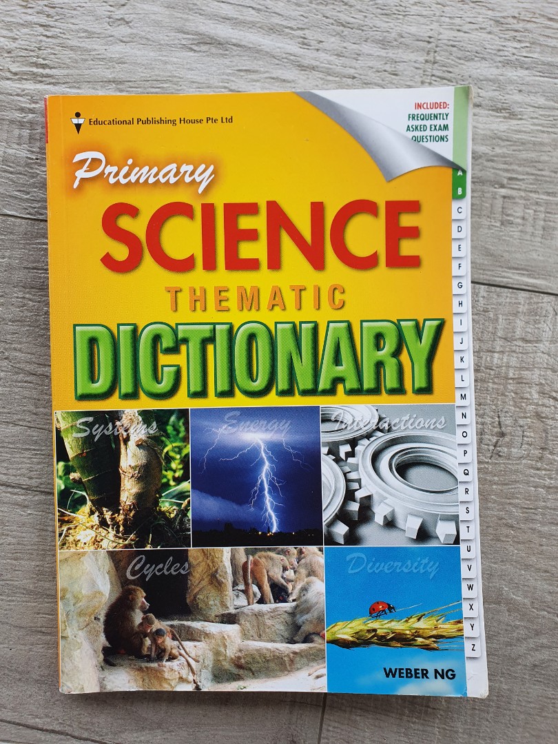 Primary Science thematic dictionary encyclopedia, Hobbies & Toys, Books ...