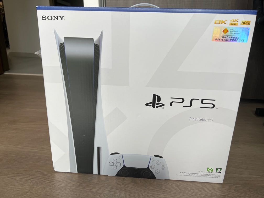 PS5 Box, Video Gaming, Video Game Consoles, PlayStation on Carousell