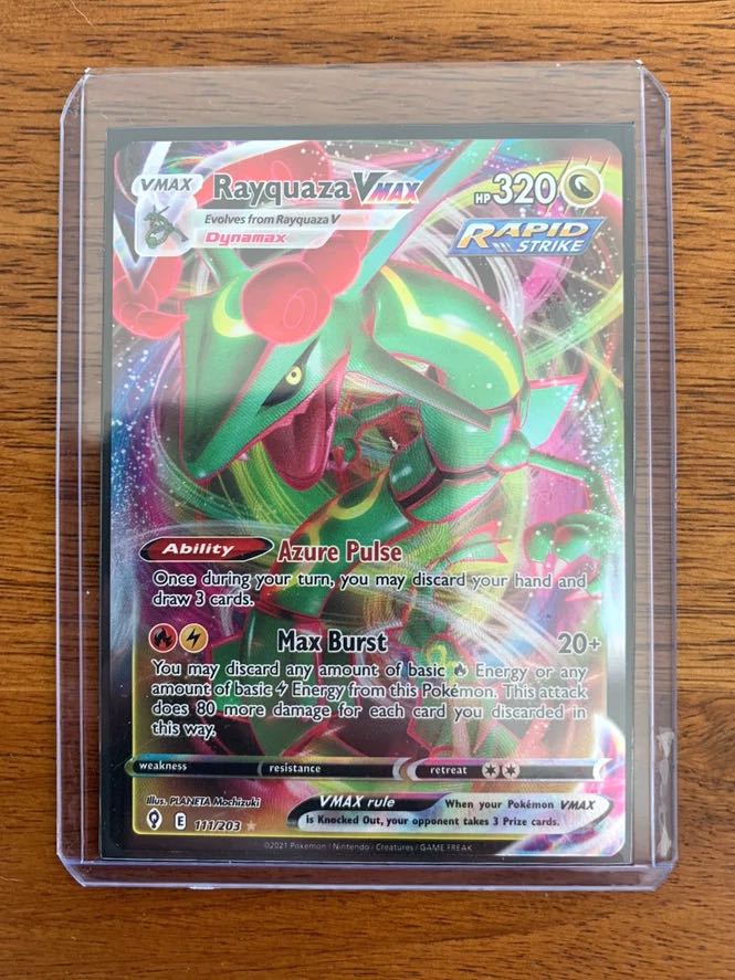 Rayquaza VMAX English - Pokemon TCG Evolving Skies BOOSTER BOX, Hobbies ...