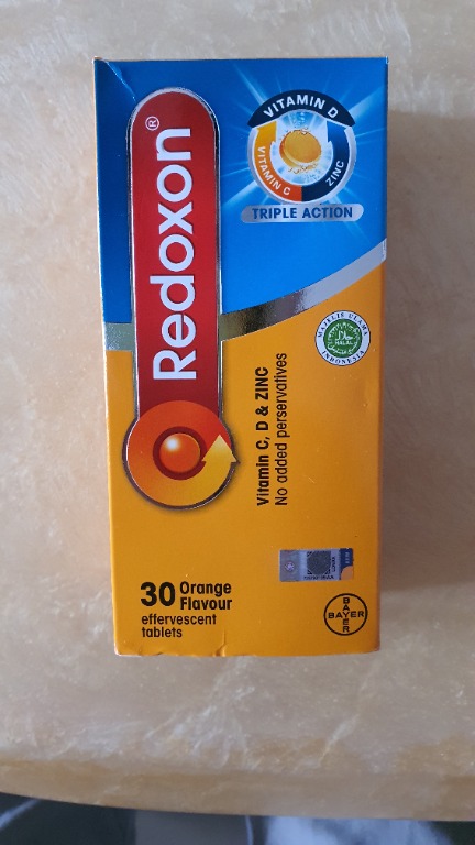 Redoxon Vita Guard & Triple Action, Health & Nutrition, Health ...