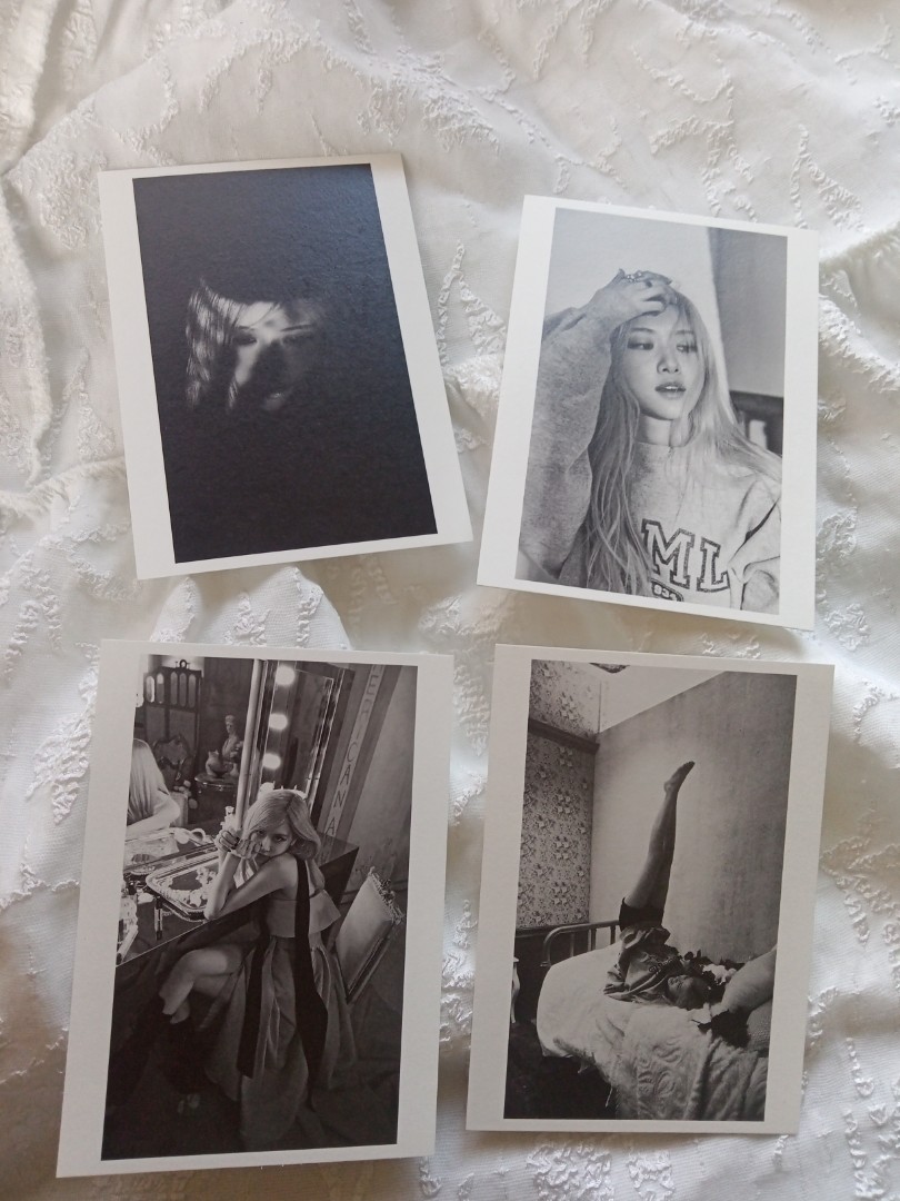 ROSÉ R ALBUM PHOTOCARDS, Hobbies & Toys, Memorabilia & Collectibles, K ...