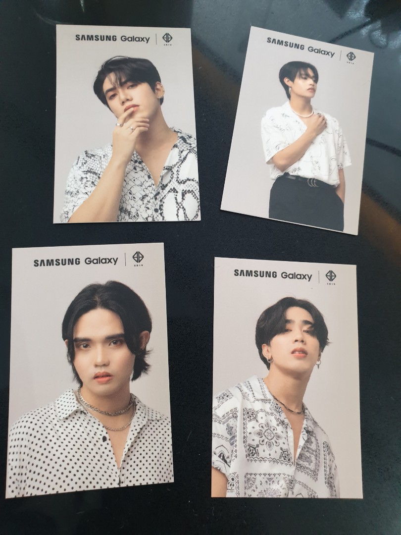 SB19 OFFICIAL SAMSUNG PHOTOCARD, Hobbies & Toys, Memorabilia ...
