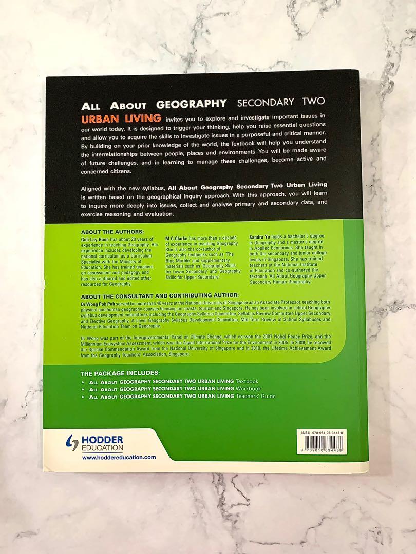 Sec 2 Geography Textbook (Hodder Education), Hobbies & Toys, Books ...