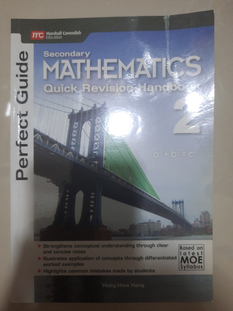 Secondary 2 Mathematics Quick revision handbook (MC), Hobbies & Toys ...
