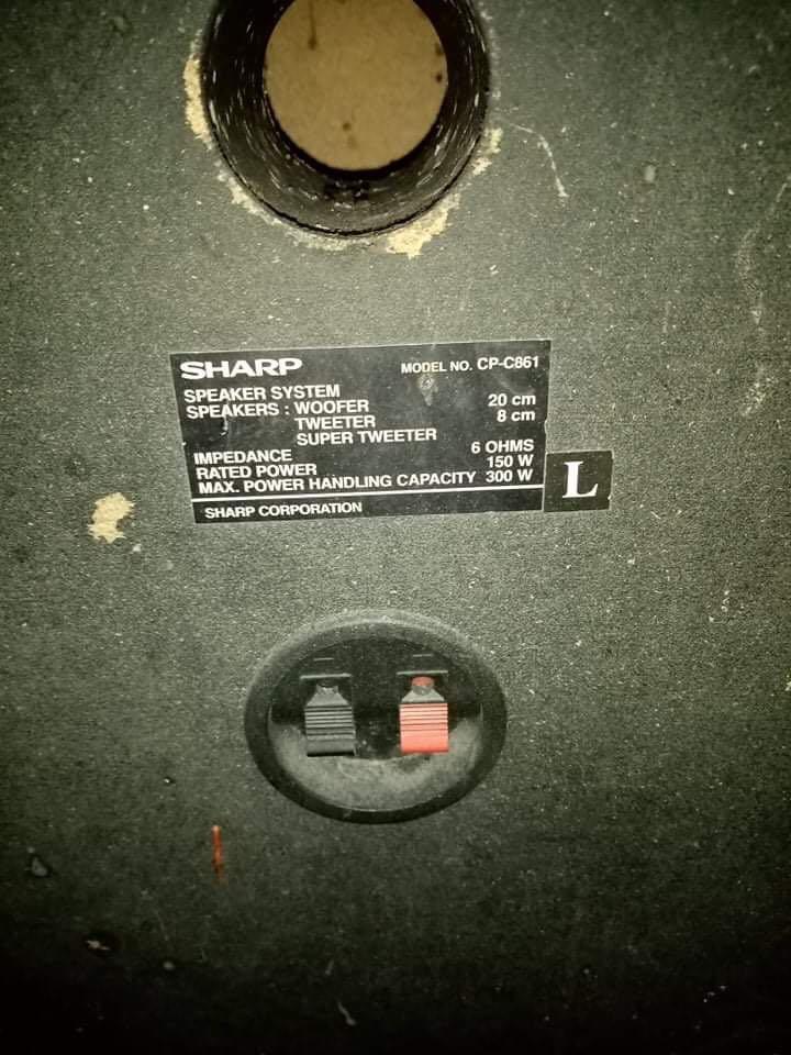 SHARP Speakers, Audio, Soundbars, Speakers & Amplifiers on Carousell