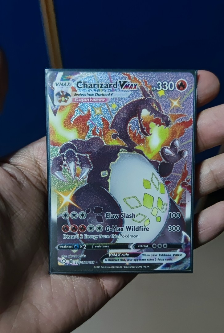 Shiny Charizard vmax Shining Fates Pokemon Cards Ptcg Pokemon tcg ...