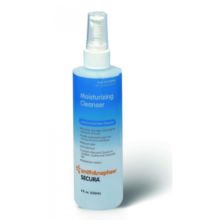 Smith & Nephew Secura Moisturizing Cleanser - 236 ml, Health ...
