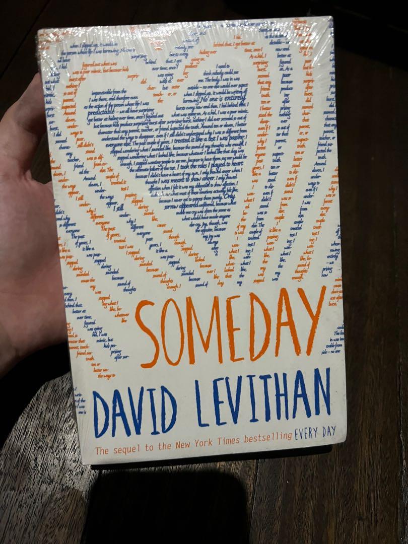 Someday by David Levithan, Hobbies & Toys, Books & Magazines, Fiction ...