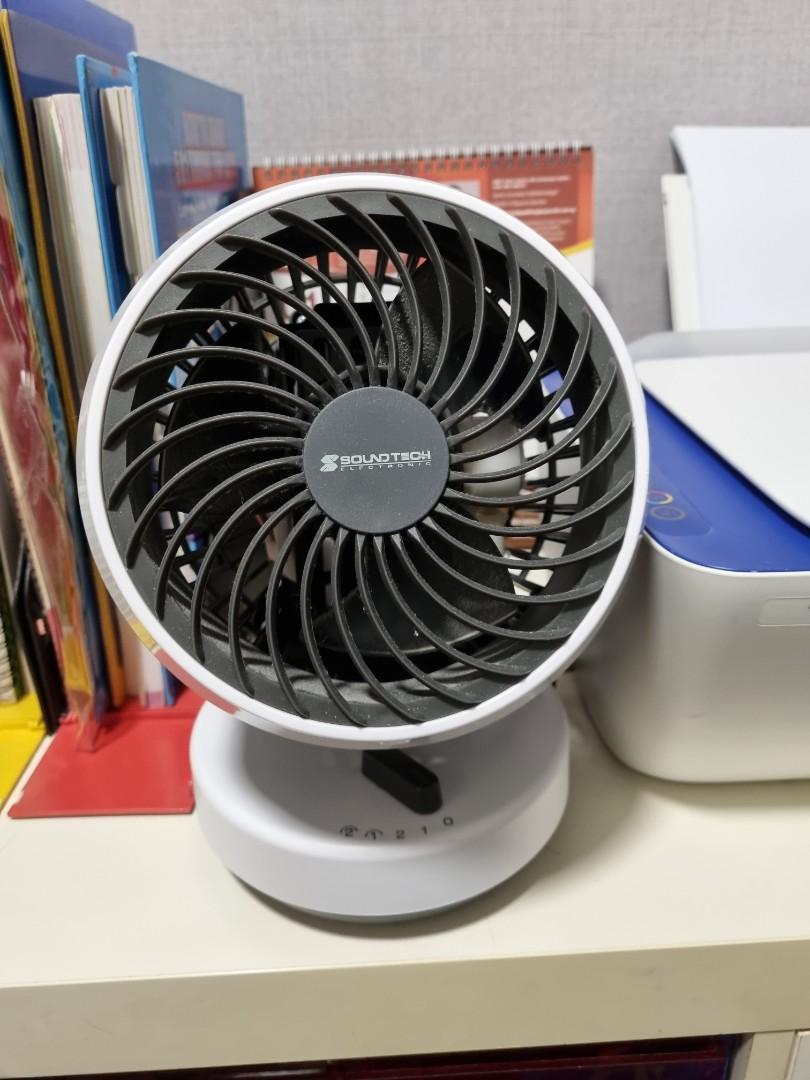 Soundtech table fan, Furniture & Home Living, Lighting & Fans, Fans on ...