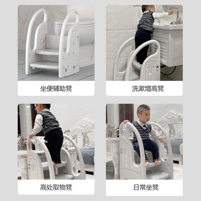 【Stable】Children's Step Stool Baby Hand Washing Steps Foot Stool With ...