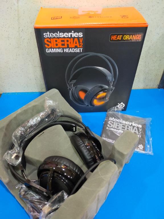 SteelSeries SIBERIA V2 FULL SIZE HEADSET Black, Audio, Headphones ...