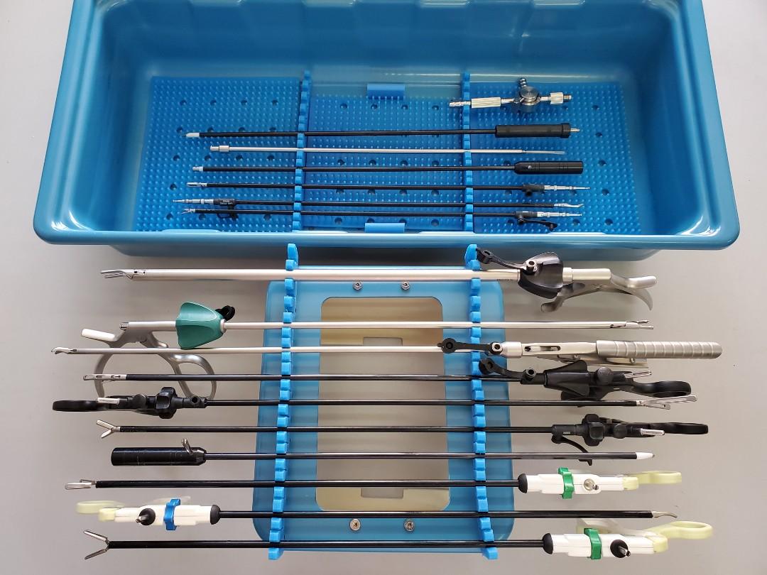 Sterilization Tray for Laparoscopic Instruments, Health & Nutrition ...