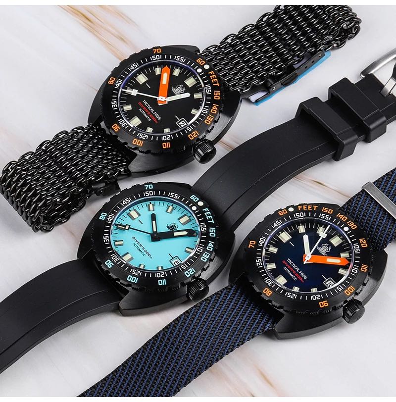 Tactical Frog Sub300T Black PVD Series - CNY SPECIAL, Men's Fashion ...