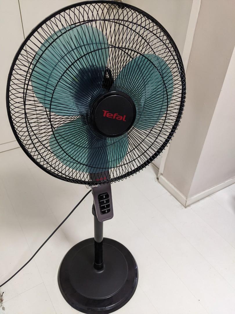 Tefal stand fan - VF4110, Furniture & Home Living, Lighting & Fans ...