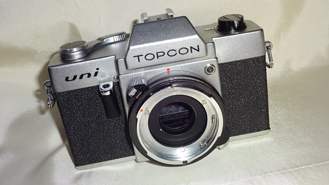 Topcon UNI Film SLR Camera, Photography, Cameras on Carousell