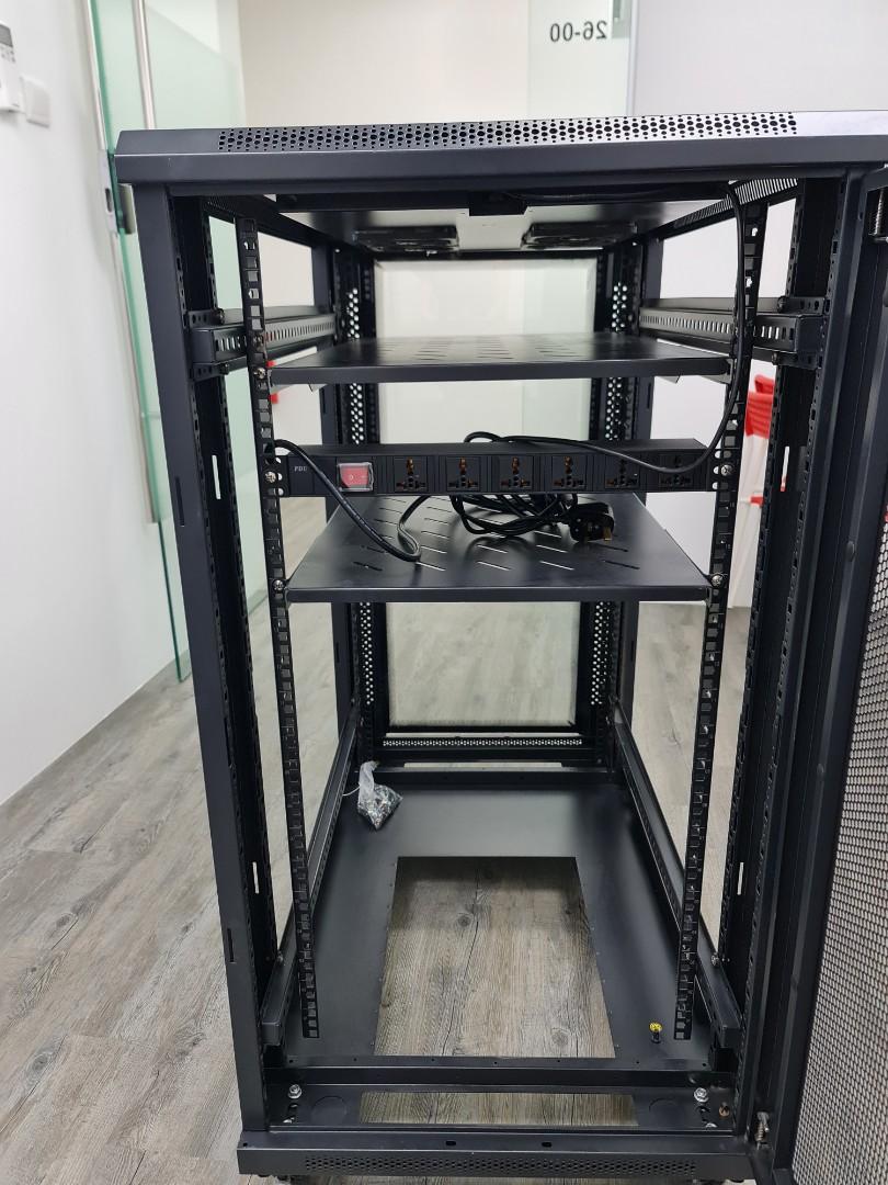 Toten 22U rack, Computers & Tech, Desktops on Carousell