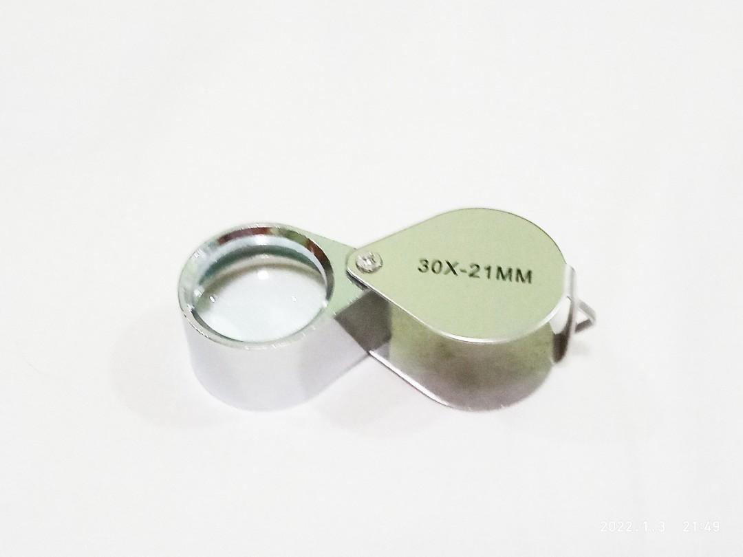 Triplet Eye Loupe Loop 30x-21mm jewelry check tool, Women's Fashion ...