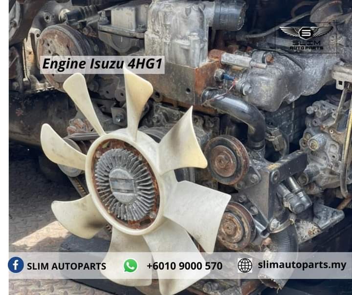[Used] Engine Isuzu 4HG1, Auto Accessories on Carousell