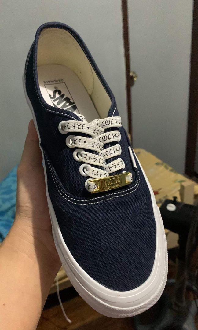 VANS VAULT AUTHENTIC V2 (NAVY BLUE), Men's Fashion, Footwear, Sneakers ...