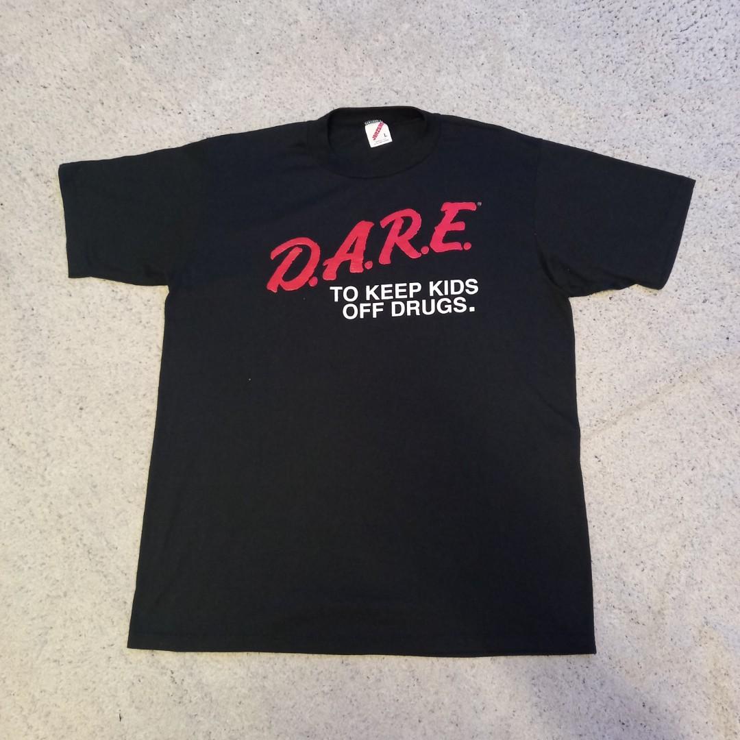 Vintage D.A.R.E 80s, Men's Fashion, Tops & Sets, Tshirts & Polo Shirts ...