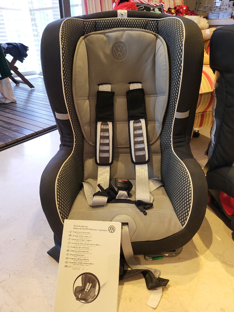 VW Isofix duo plus child safety seat, Babies & Kids, Going Out, Car ...