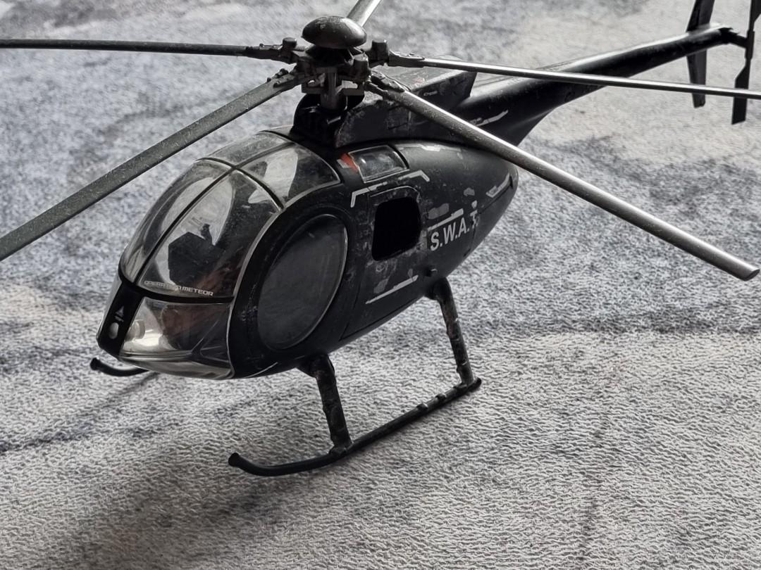 Newray Sky Pilot NH500 1:32 Agusta Westland Weathered SWAT Chopper ...