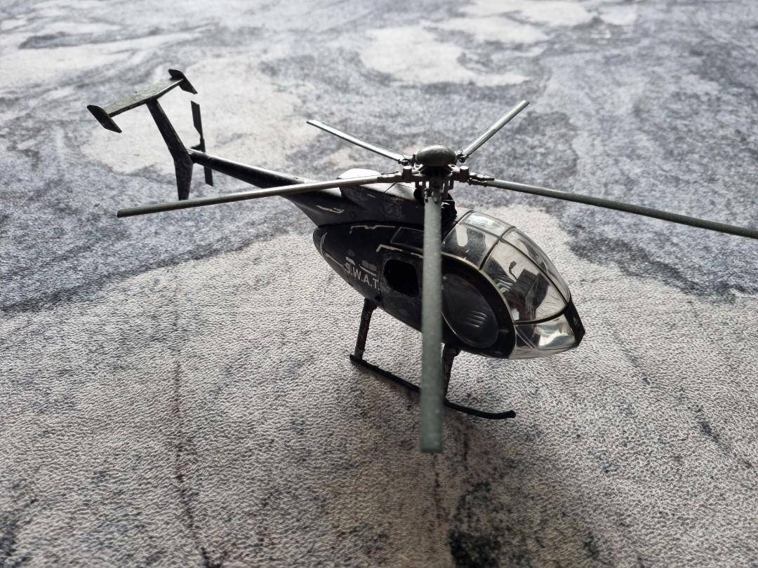 Newray Sky Pilot NH500 1:32 Agusta Westland Weathered SWAT Chopper ...