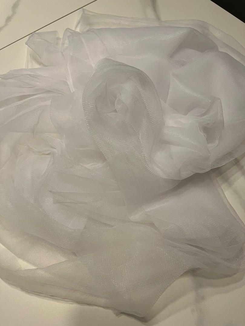 White Translucent Cloth, Furniture & Home Living, Home Decor, Other ...