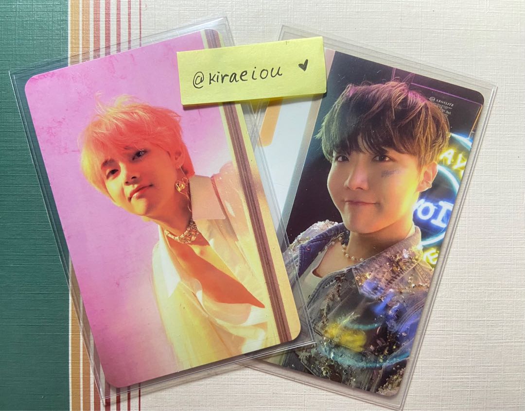 WTS LFB TAEHYUNG HOBI jhope v answer e clue pc photocard, Hobbies & Toys, Memorabilia ...