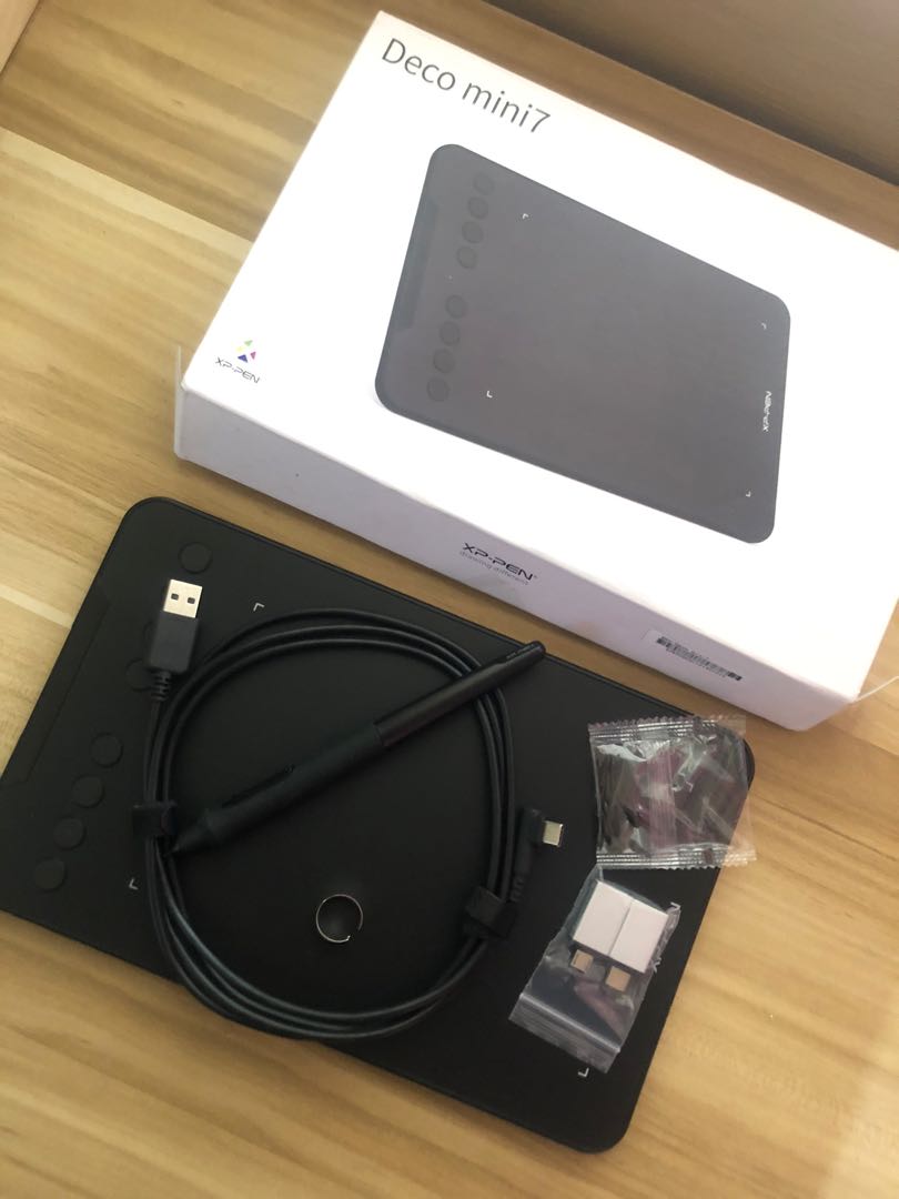 XP PEN DECO MINI7 (PEN TABLET), Mobile Phones & Gadgets, Mobile ...