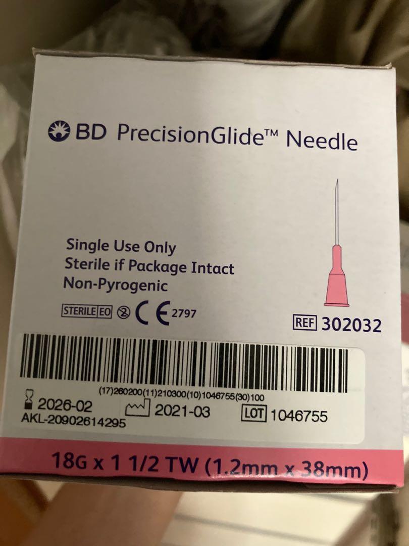 18G BD needles for subcut, Pet Supplies, Health & Grooming on Carousell