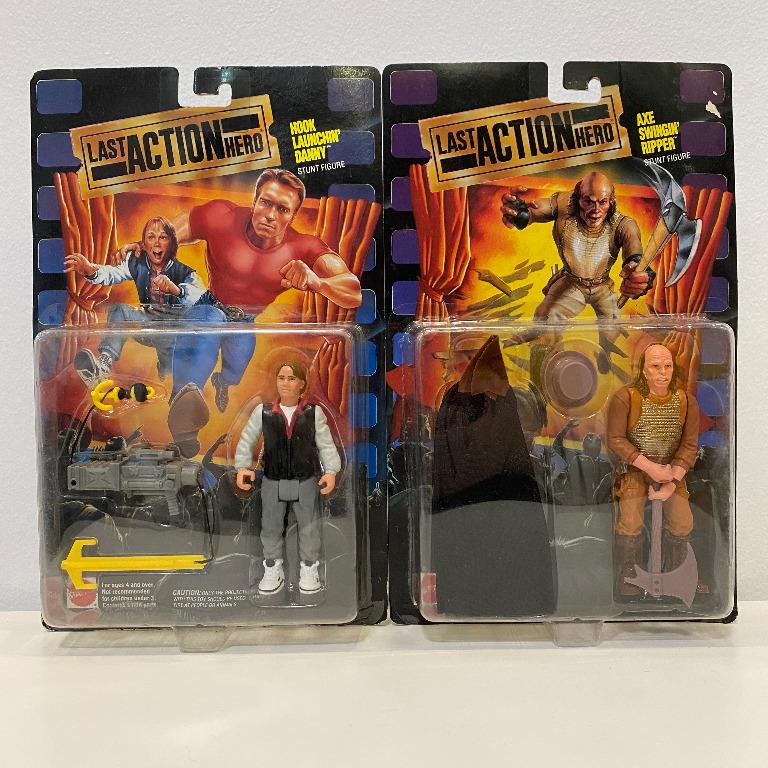 1993 Last Action Hero Hook Launchin' Danny & Axe Swingin' Ripper ...