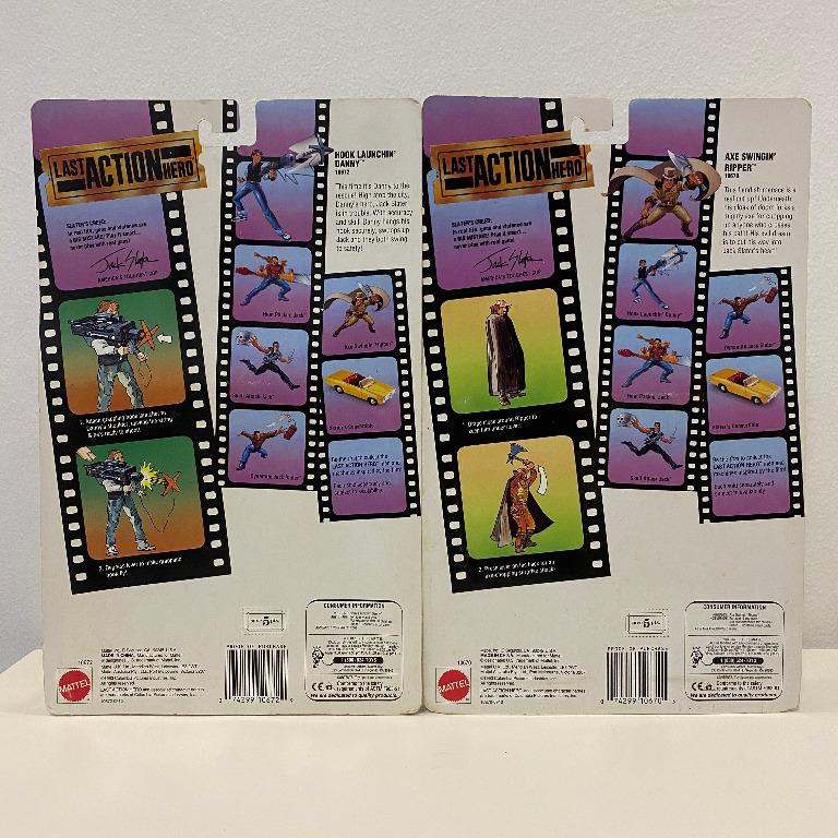1993 Last Action Hero Hook Launchin' Danny & Axe Swingin' Ripper ...