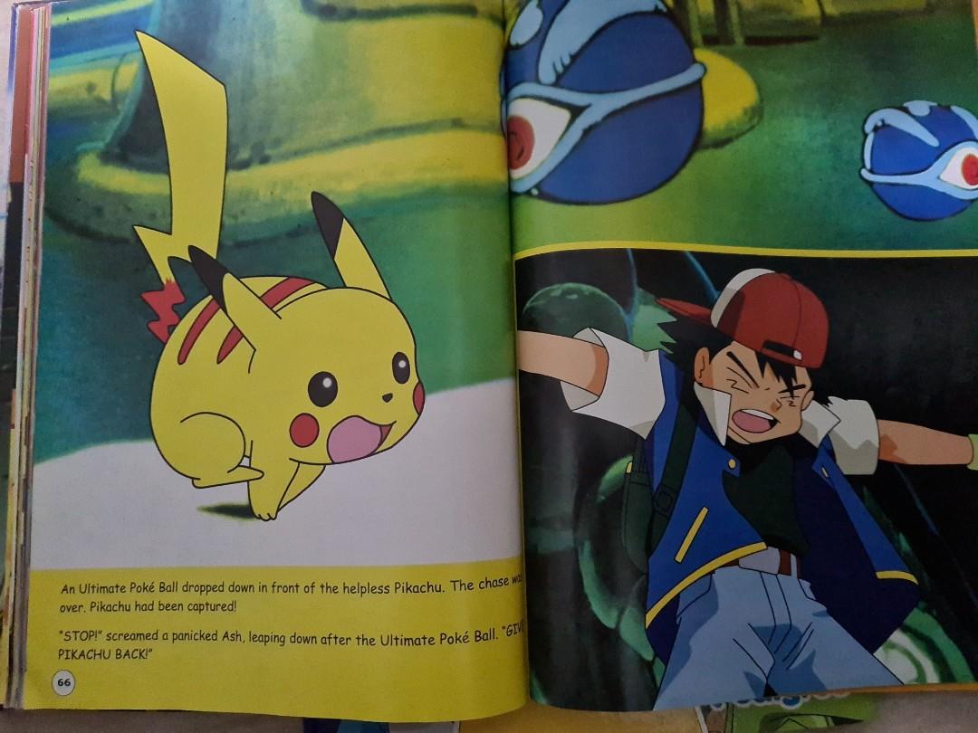 1 story book and 2 pokemon books, Hobbies & Toys, Books & Magazines ...